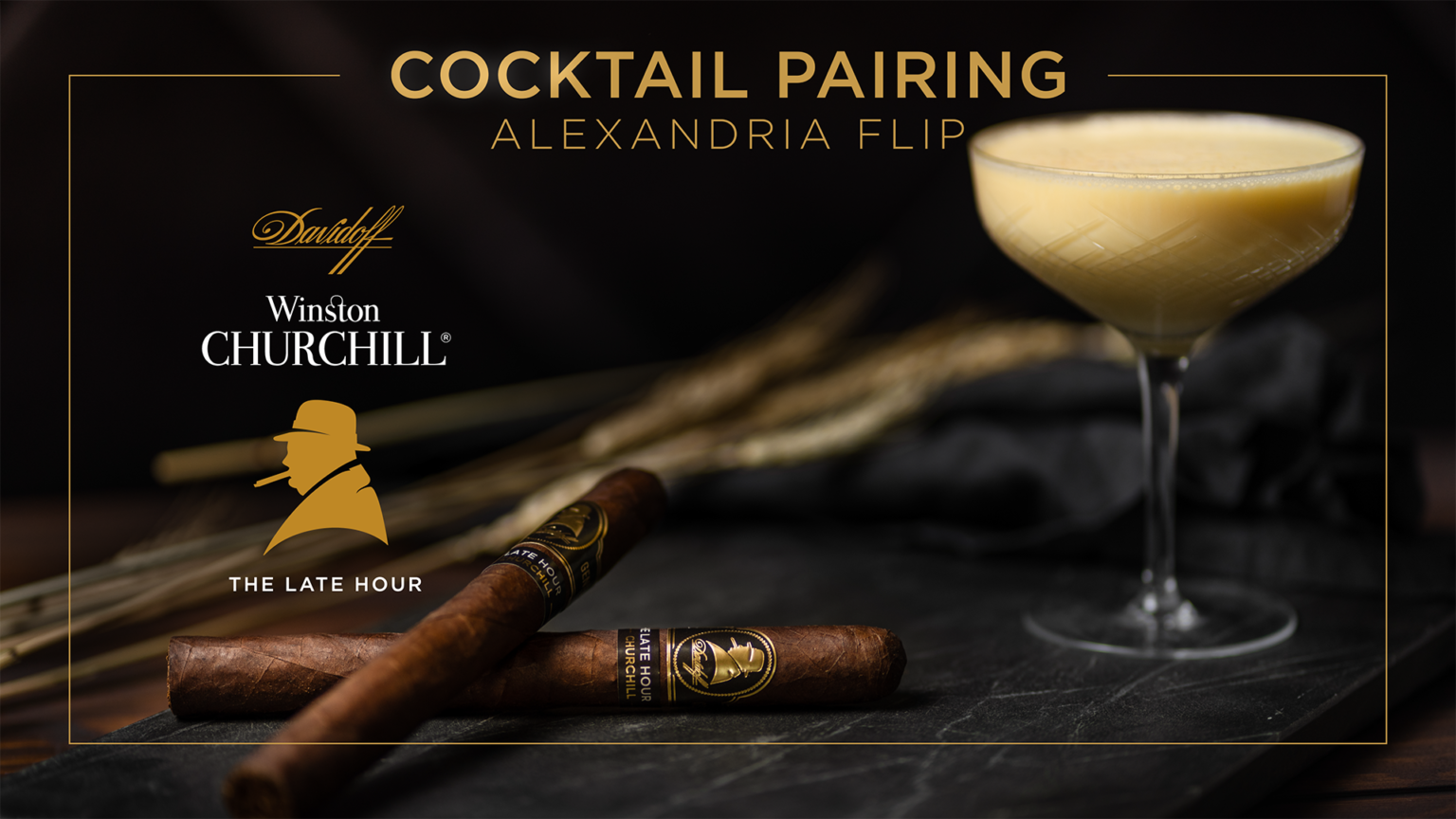 Davidoff Winston Churchill - Cocktail Pairing - Paul Bugge Blog